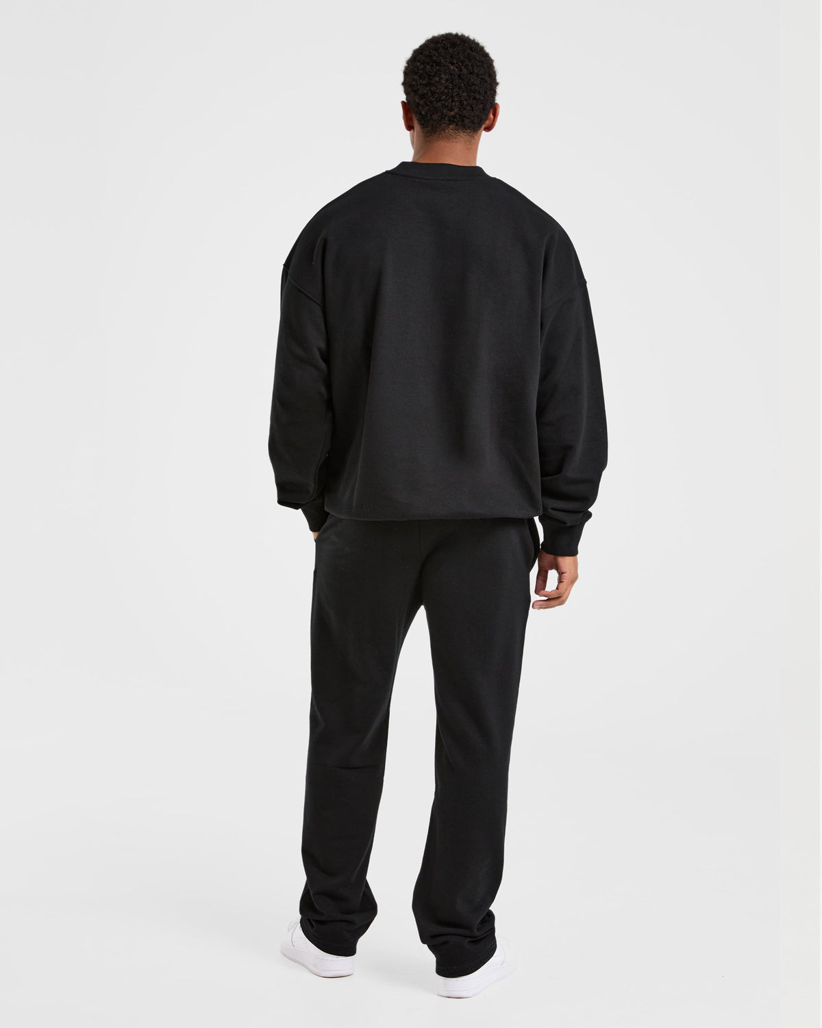 Craft Oversized Sweater - Zwart
